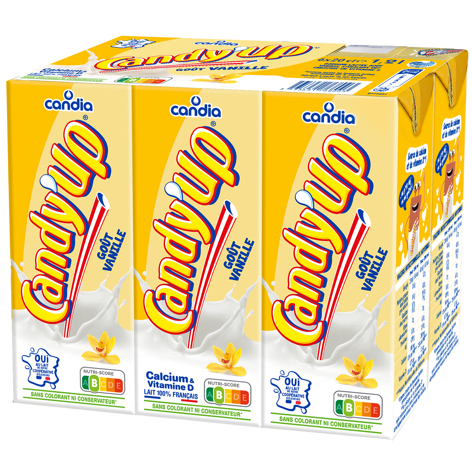 Candy’Up Goût Vanille — Candia